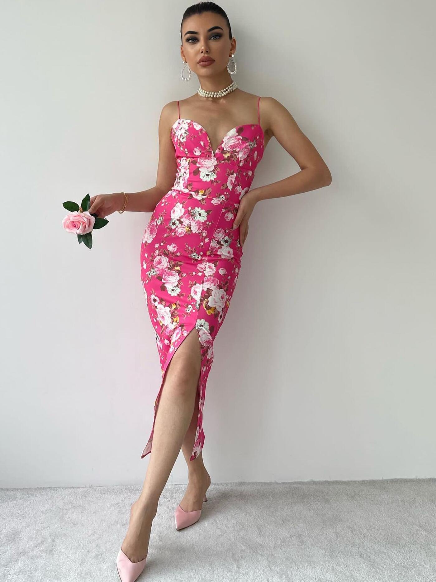 ROCHIE MIRE FLOWER PINK - R953
